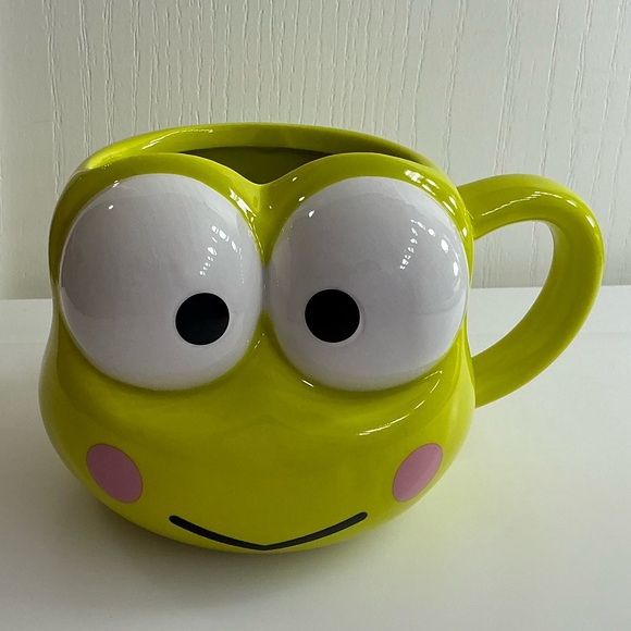 Sanrio | Dining | New Keroppi Hello Kitty And Friends Glass Green Frog ...